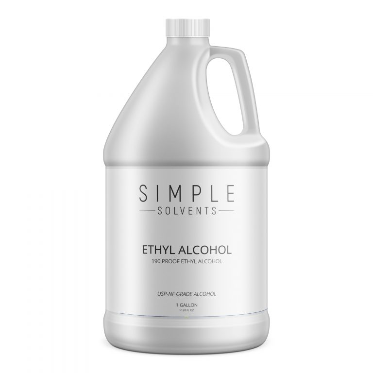 190 Proof Vs. 200 Proof Ethanol Differences - Simple Solvents